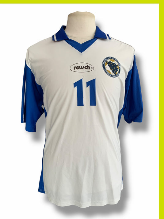 Maillot football vintage Bosnie-Herzegovine 2000 HOME 11 – Football ...